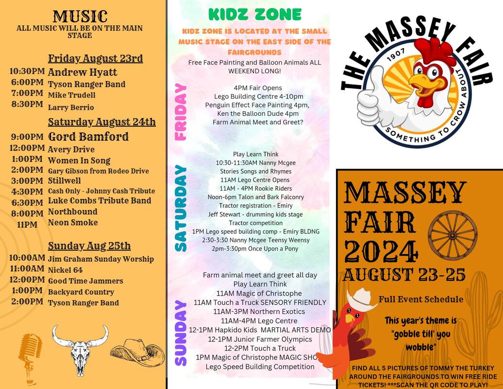Schedule - The Massey Fair