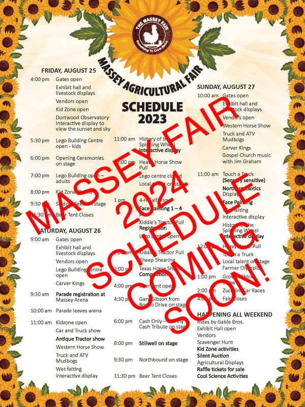Schedule - The Massey Fair